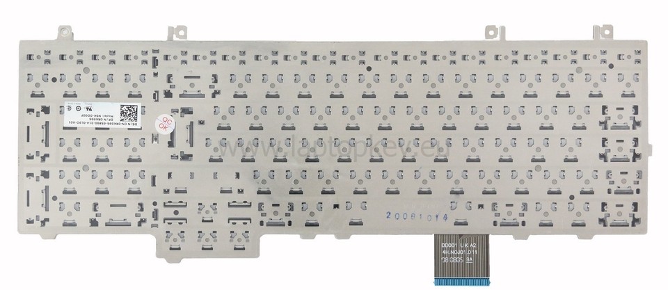 NOUVEAU keyboard Français clavier DELL Studio 17 1735 1736 1737 /DE58 ...