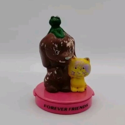 Vintage 80s Poochie Stamper Forever Friends Dog Cat Frog | eBay