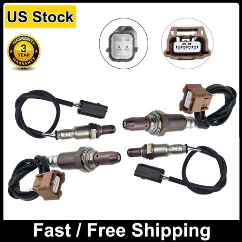 4pcs Up+Down Oxygen Sensor For Nissan 370Z Infiniti FX37 G37 M37 QX50 ...