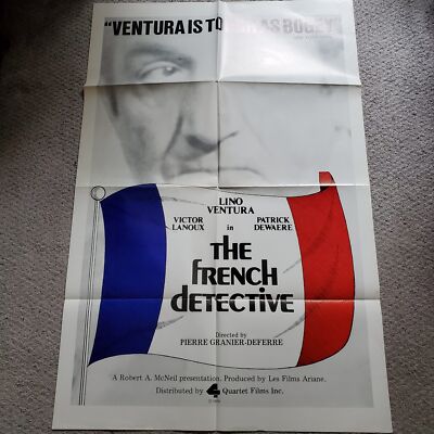 The French Detective 1975 Original Vintage Movie Poster One Sheet | eBay