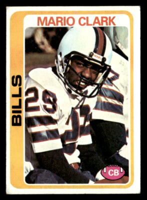 Mario Clark 1978 Topps Rookie Card #57 Buffalo Bills | eBay