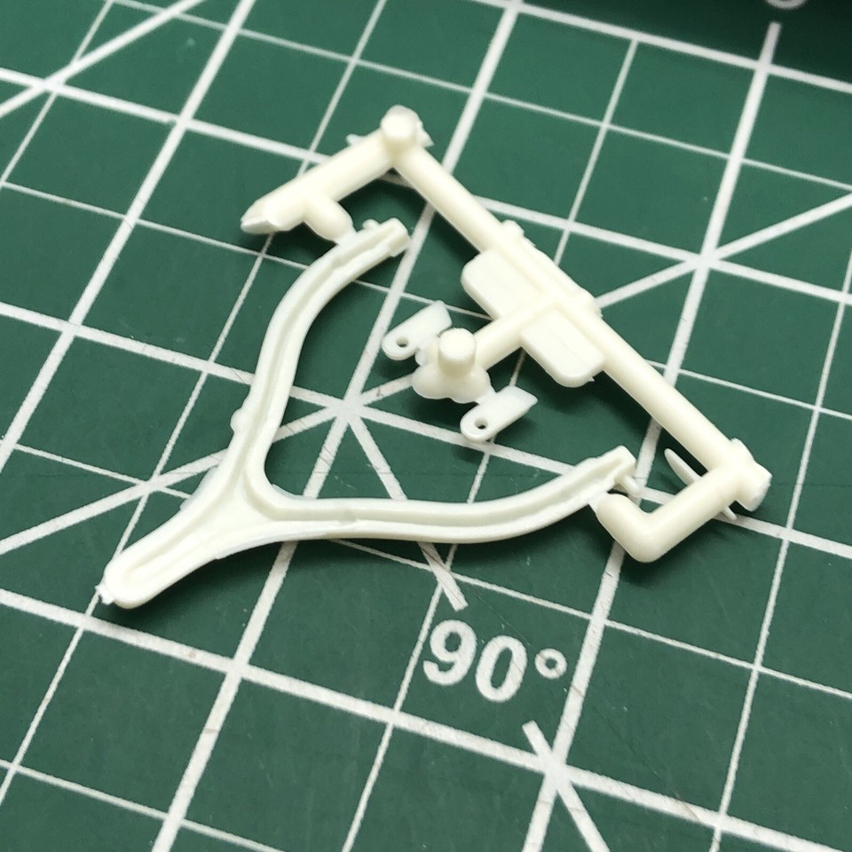 TOW BAR W Mounting Tabs Drag Race Shop Diorama AMT 1:25 Search LBR ...