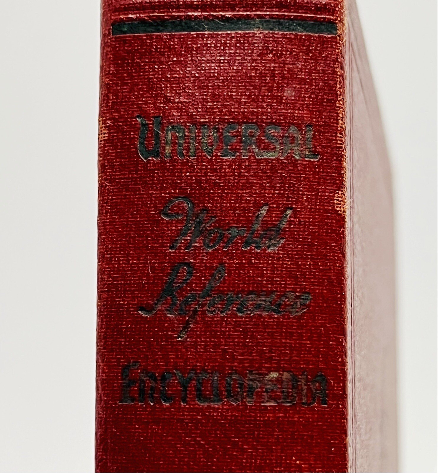 Universal World Reference Encyclopedia 1947 Lot Of 3 Red Leather Book ...