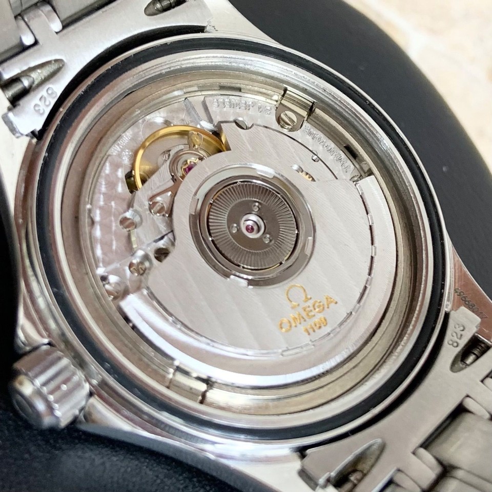 Need OH Omega Seamaster 120m Automatic 36mm Blue Wave Dial Date 16.5cm ...