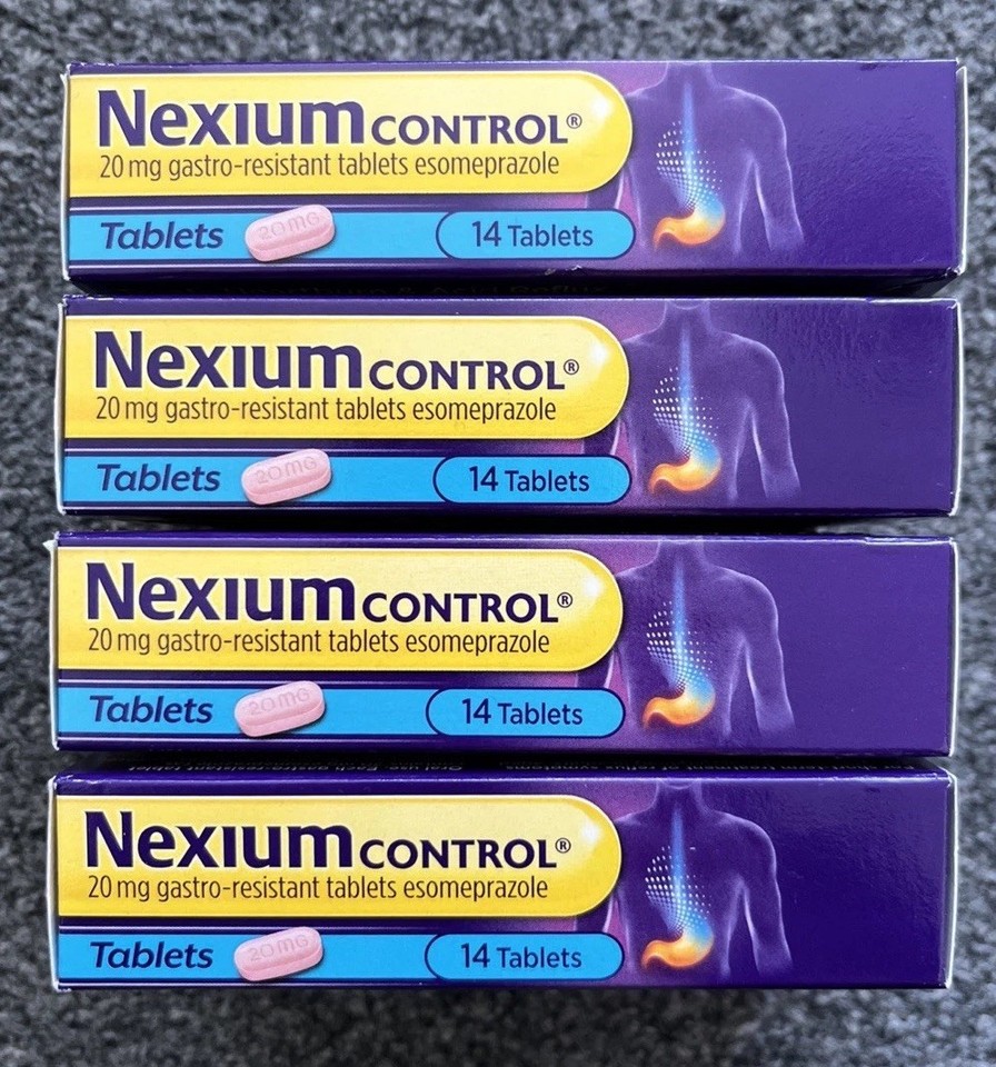 Nexium Control 20mg Gastro Resistant Heartburn Relief Acid | 4 x 14 ...