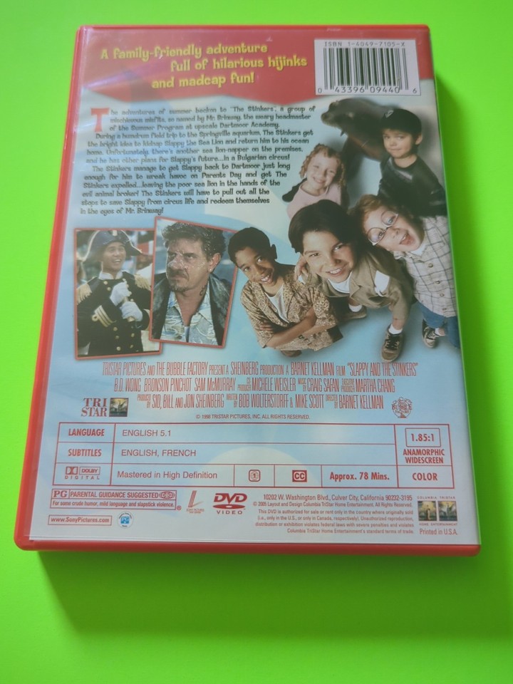 Slappy and the Stinkers (DVD, 2005) Plays As New OOP w/.99 Shipping ...