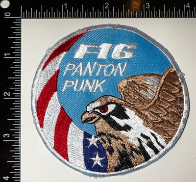 USAF 35th Fighter Squadron F-16 Panton Punk Swirl Patch | eBay