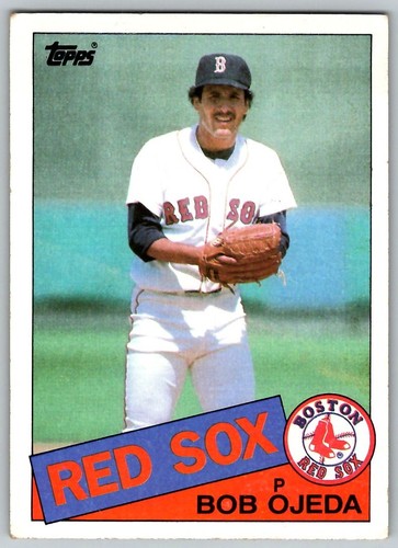 1985 TOPPS BOB OJEDA BOSTON RED SOX #477 | eBay