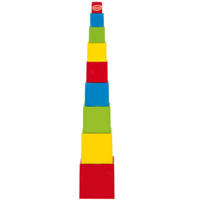 Gowi Toys Educational Square Pyramid Stacking Stacker Play Set Toy | eBay