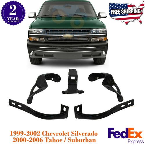 1999-2002 Chevrolet Silverado 00-06 Tahoe Suburban Front Bumper ...