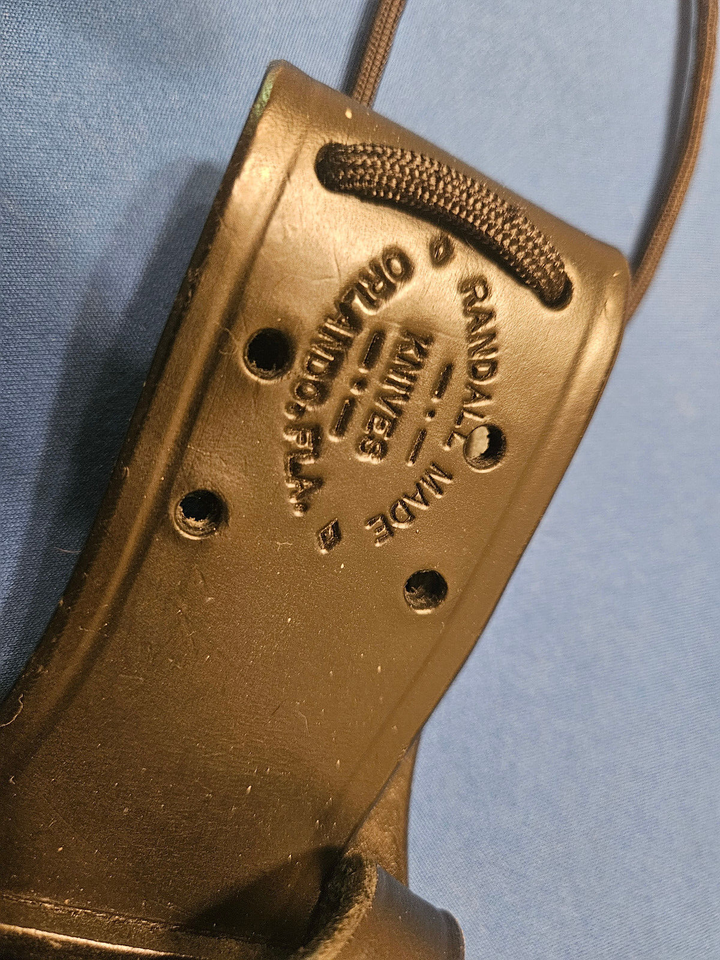 RANDALL #17-ASTRO 5 1/2" SS BLADE KNIFE W/ BLACK SHEATH & SHARPENING ...