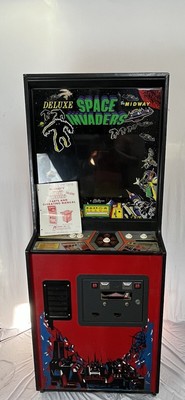 Rare Vintage Space Invaders Deluxe Edition Arcade Cabinet | eBay