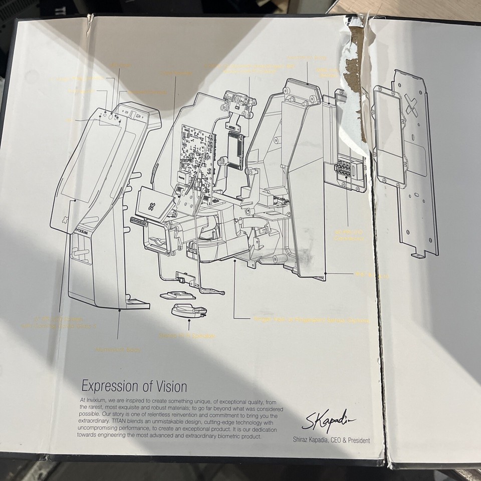 INVIXIUM IXM TITAN FV5 BIOMETRIC - FACIAL RECOGNITION ACCESS CONTROL ...