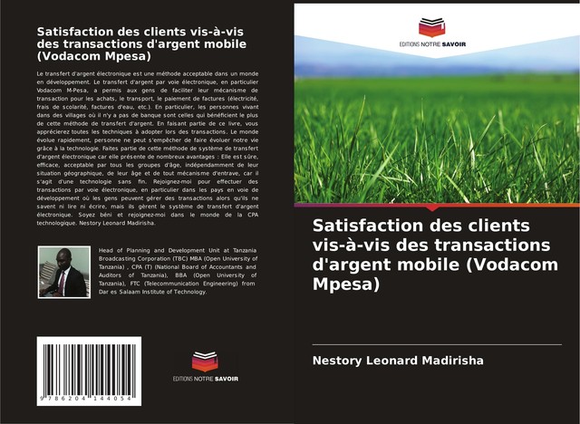 Satisfaction des Clients Vis-À-Vis des Transactions D'argent Mobile ...