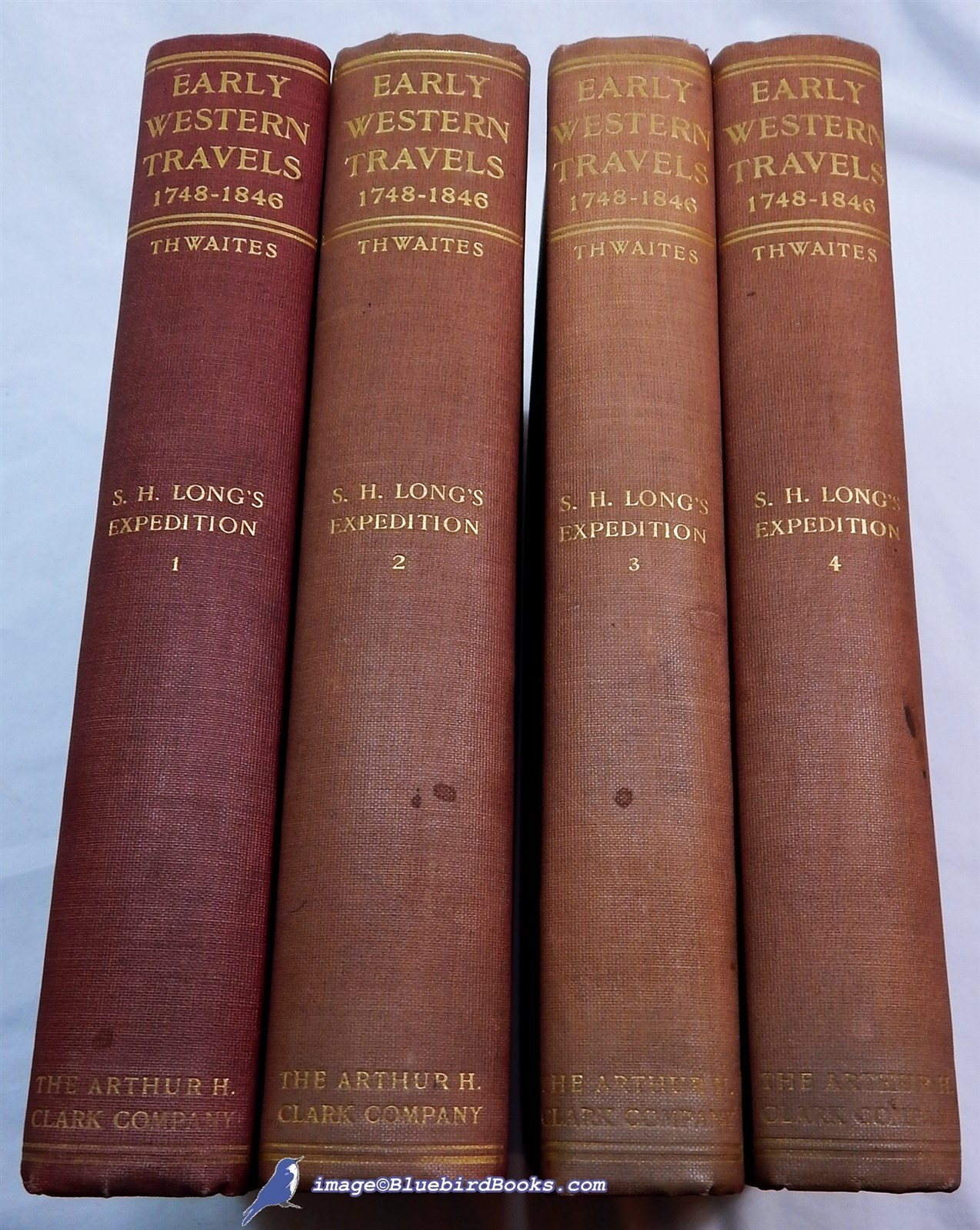 Account of Stephen H. LONG Expedition to the Rocky Mtns. THWAITES 4-V ...