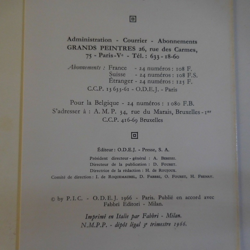 Masterpieces Of Art Great Painters 1966 Pierre Bruegel 17 Paintings ...