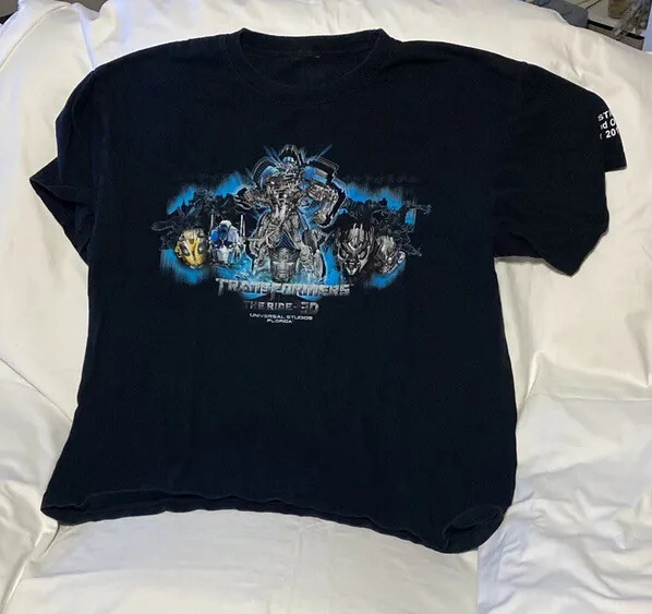 Universal Studios Transformers Ride T Shirt Staff Ope… - Gem