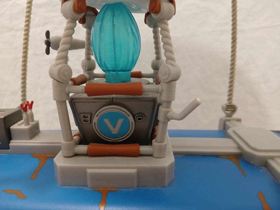 Fortnite Blue Battle Bus Deluxe With Lights And Sounds Inflatable ...