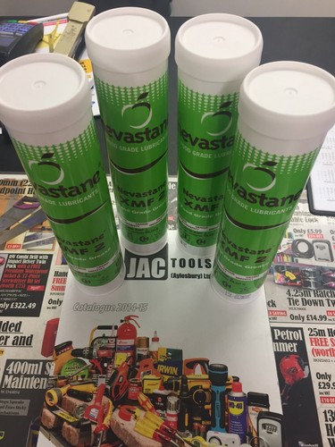 TOTAL NEVASTANE XMF 2 MULTIPURPOSE FOOD GRADE GREASE CARTRIDGES 375G ...