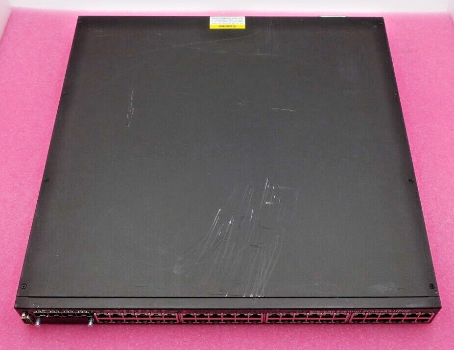 Brocade FastIron FCX648S-HPOE 48x 1GbE RJ45 PoE + 4x 1GbE SFP Combo ...