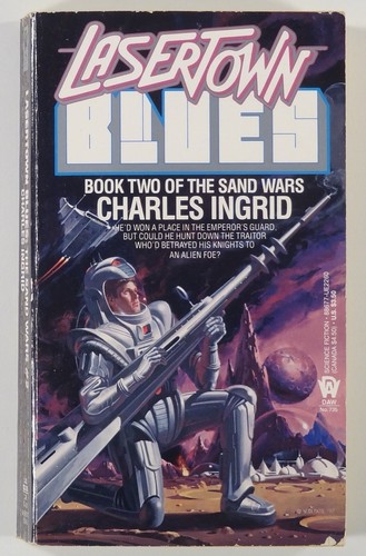 1988 SAND WARS BOOK 2: LASERTOWN BLUES military science fiction series ...
