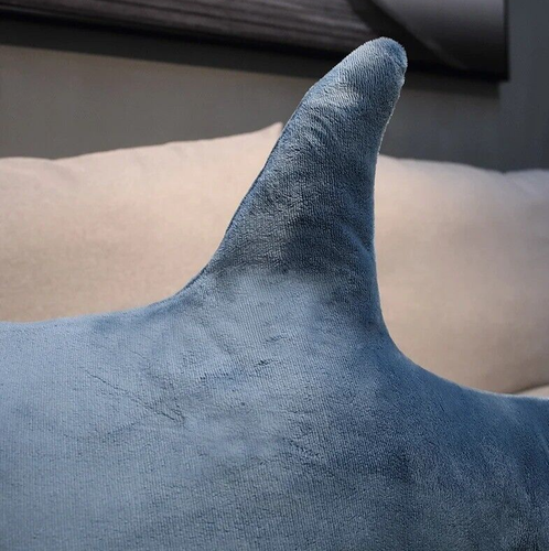 IKEA BLÅHAJ Shark Soft Plush Toy 60cm – Stuffed Animal Pillow, Summer B ...