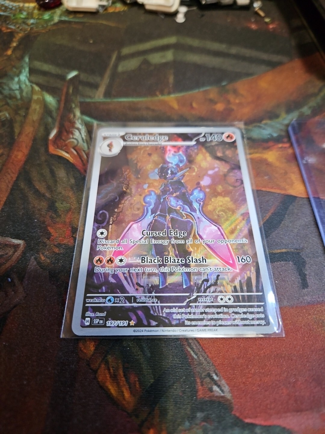 Pokemon TCG - Ceruledge 197/191 Sv08: Surging Sparks Holo Full Art P | eBay