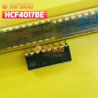 20PCS New ST HCF4017BE DIP-16 CMOS Decade Counter/Divider | eBay