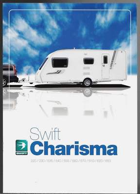 Swift Charisma Caravans 2008-09 UK Market Sales Brochure 220-650 | eBay