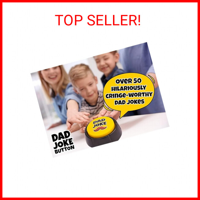 Funny Dad Joke Button | Novelty Talking Gift for Fathers | 50+ Jokes | eBay