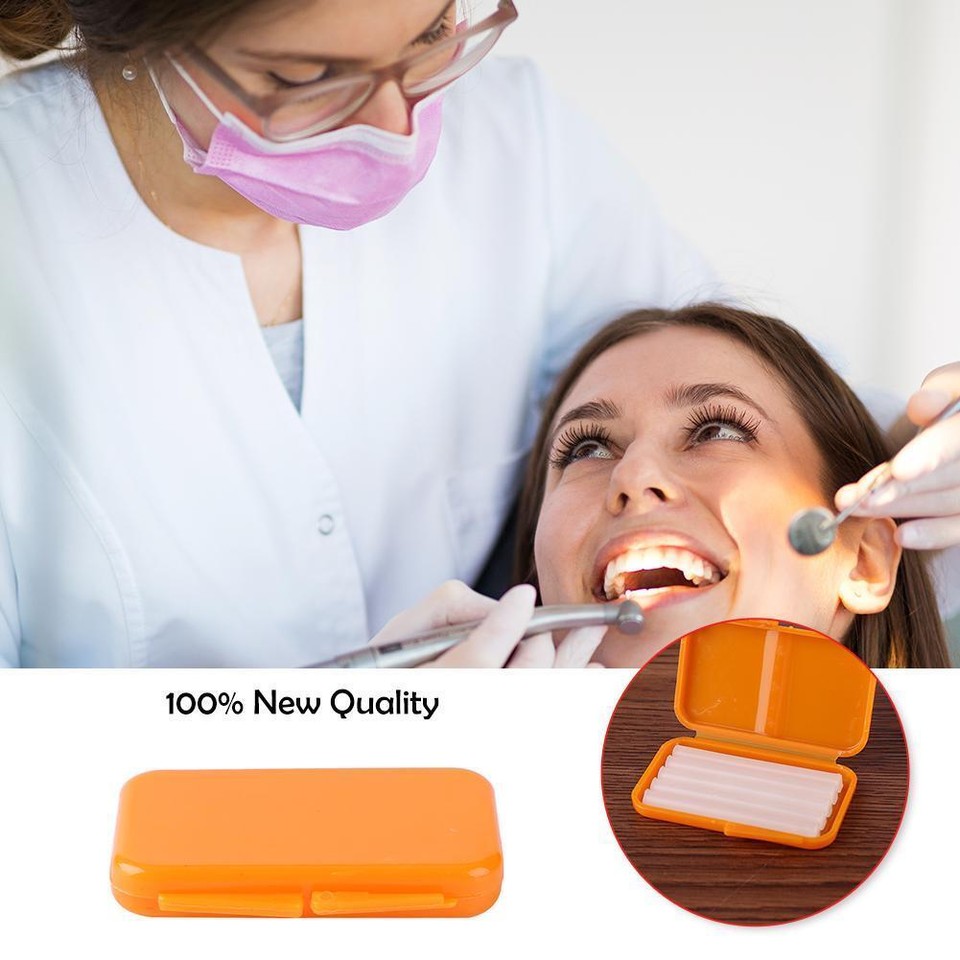 5pcs/box Braces Bracket Oral Orthodontic Special Wax Dental Appliances ...