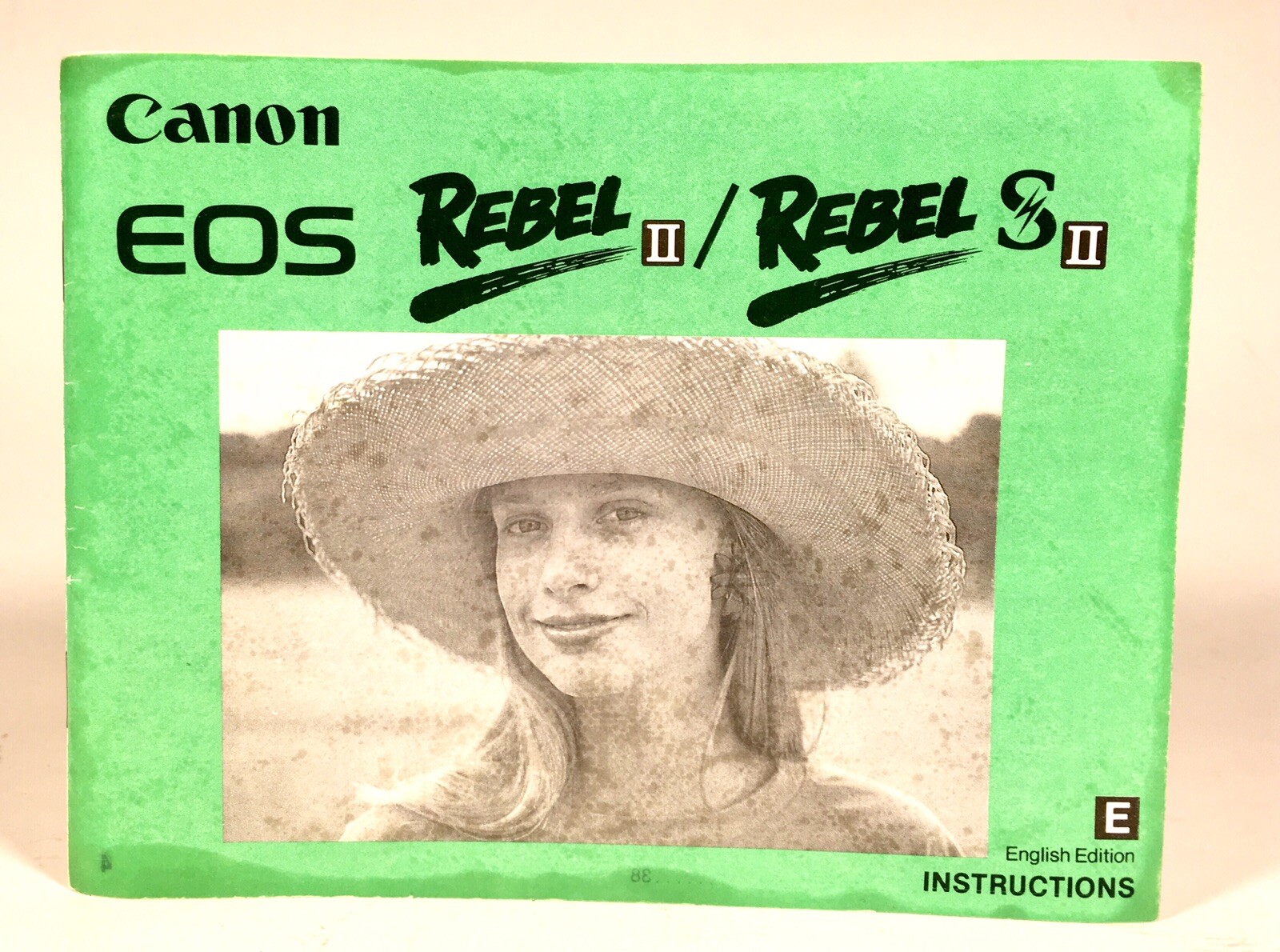 Vintage Early 1990s CANON REBEL II / REBEL S II GENUINE INSTRUCTION ...