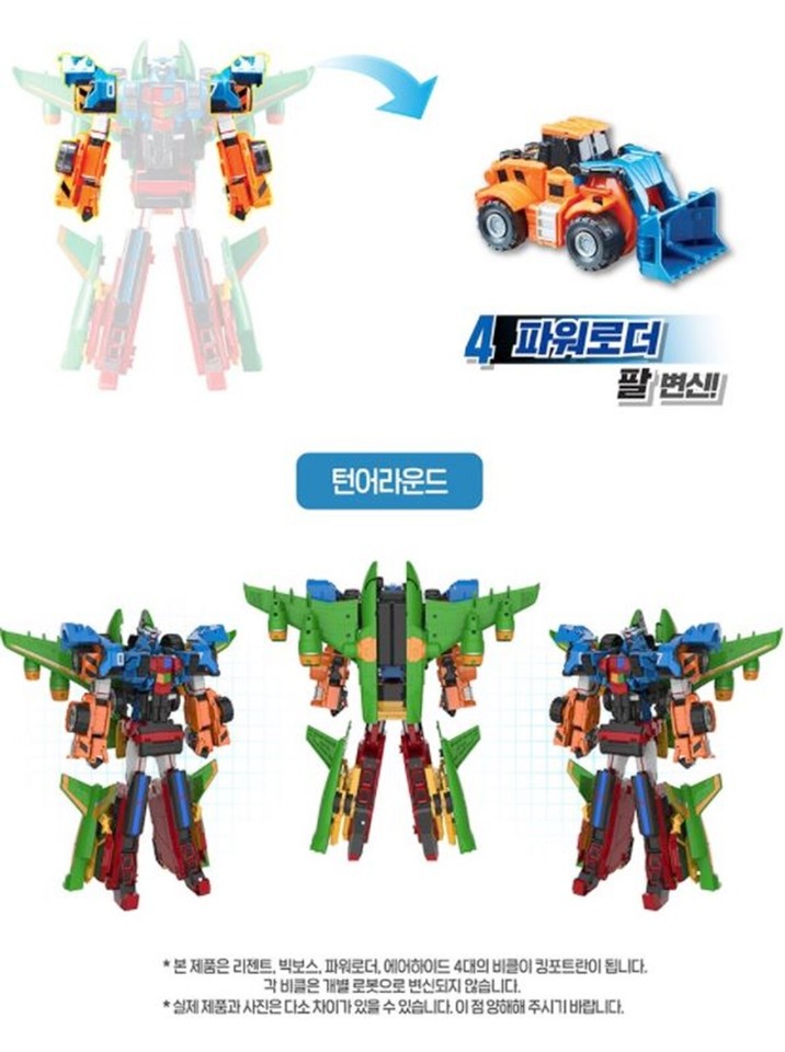 TOBOT V KING FORTRAN Car Transformer Robot Big Boss Power Loader Air ...