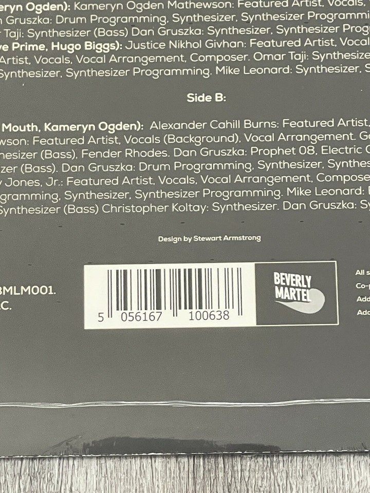 Liquid Monk - Liquid Monk 2017 LP Album Vinyl Beverly Martel Label ...