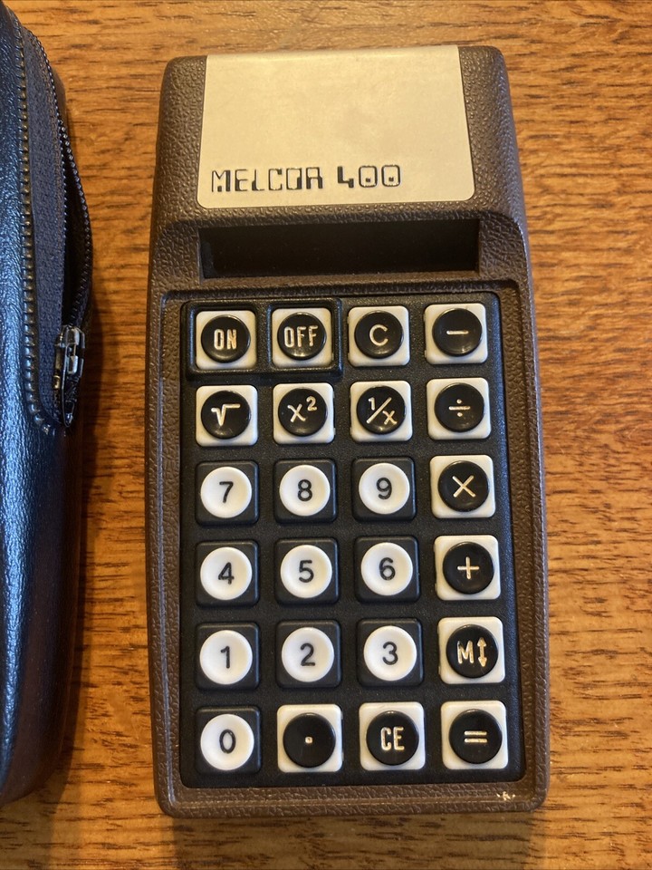 Vintage 1970s Melcor 400 Calculator Tested And Operational | eBay