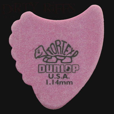 Dunlop Tortex Fin / Fins Purple 1.14mm Guitar Picks - 6 10 12 20 24 36 ...