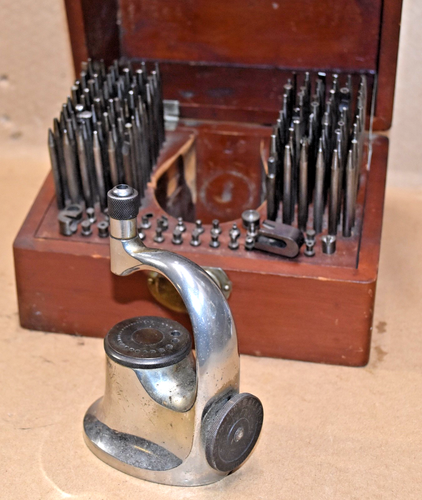 Vintage K & D Kendricks & Davis NEW STYLE Inverto Watchmaker Staking ...