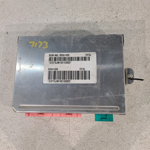 2000 Corvette C5 Bcm Body Control Module 09381409 Aa7173 | eBay