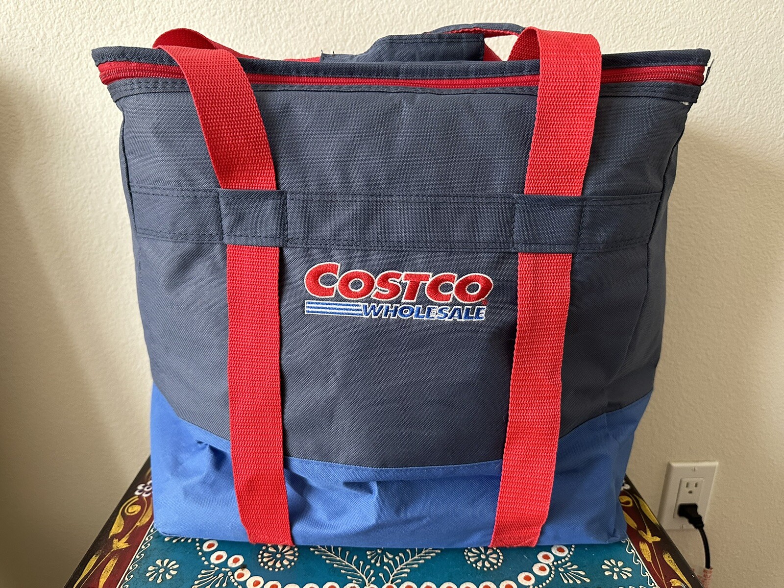 COSTCO WHOLESALE Extra Large Reusable Insulated Shopping Cooler Bag Hot ...