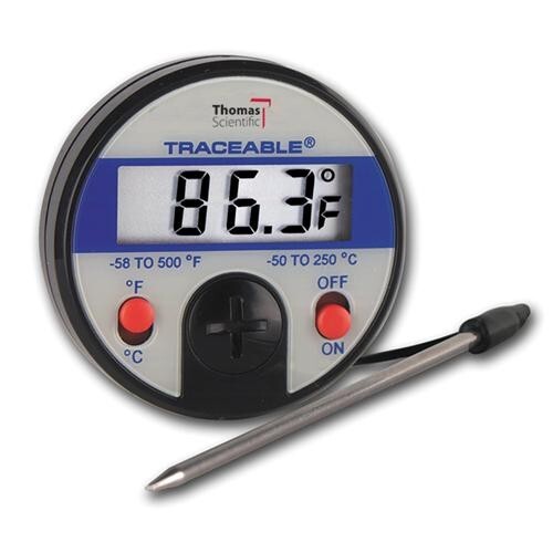 NEW OPEN BOX THOMAS 4152 TRACEABLE Full Scale THERMOMETER ( -58 TO 500 ...