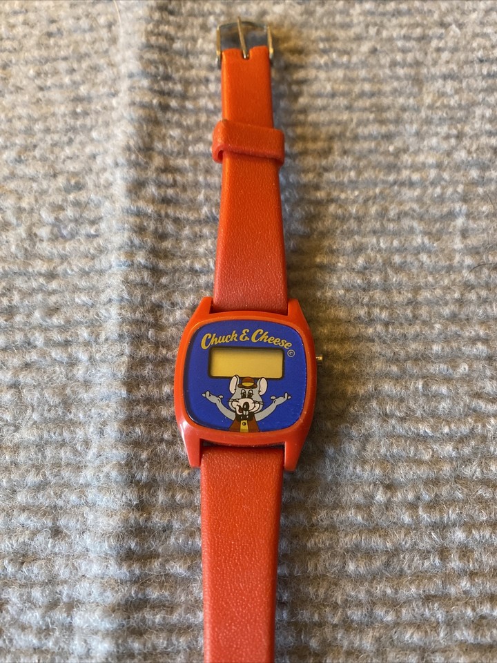 Chuck E. Cheese Pizza Time Theater Digital Watch Prize N2 | eBay
