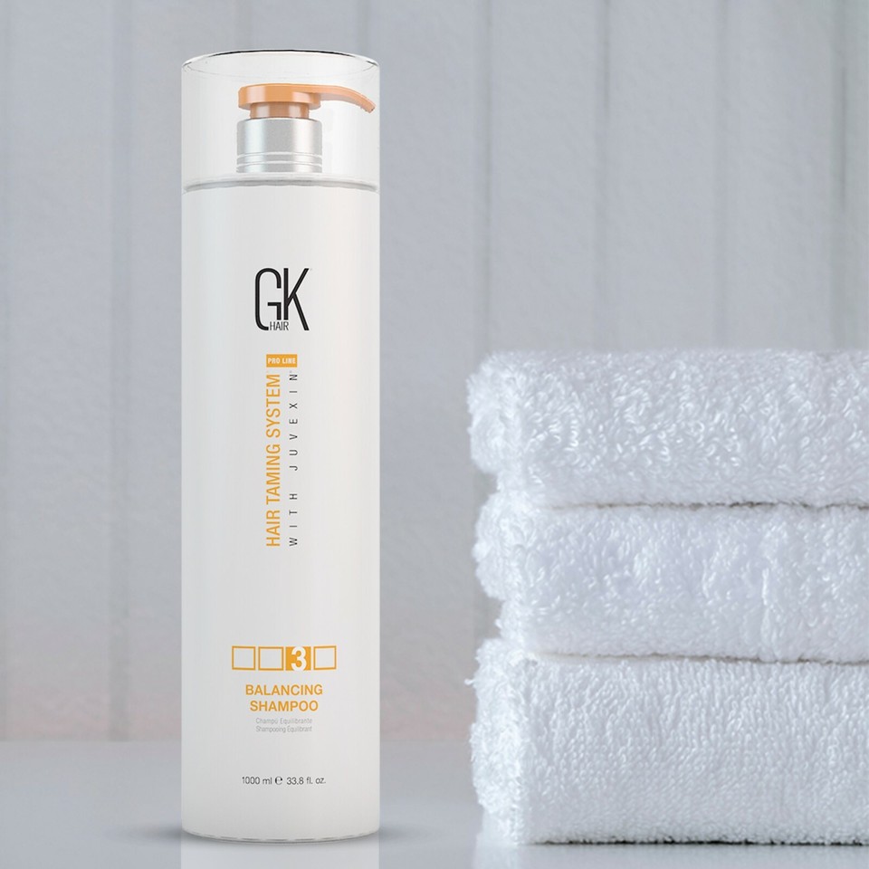 GK HAIR Balancing Shampoo for Women Men Oily Color Treated Deep ...