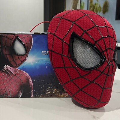 TASM 2 Spider-Man Mask Moving Arachnid Eyes Remote Control Helmet Masks ...