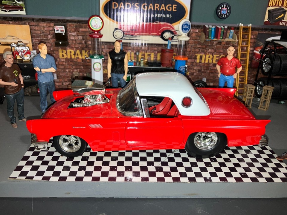 '57 FORD THUNDERBIRD T-BIRD PRO STOCK,STREET MOD DRAGSTER RACING HOT ...