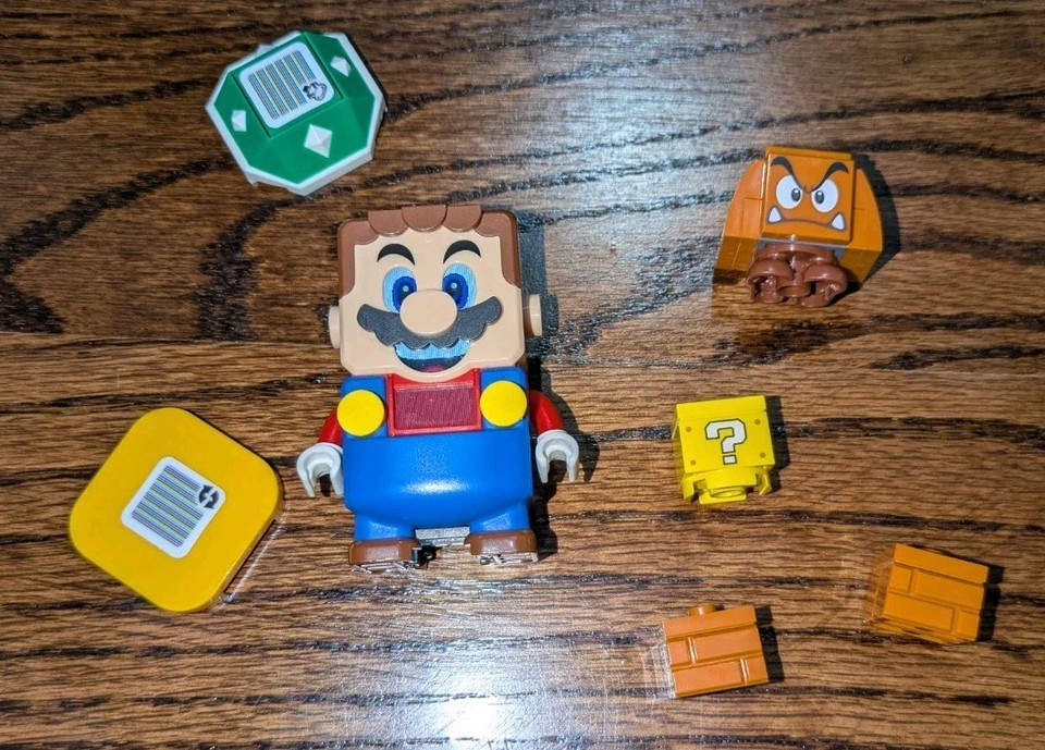 Lego Adventures Set Super Mario Figure Interactive Scanner Action w ...