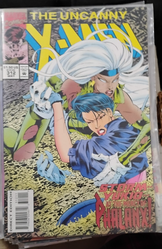 UNCANNY X-MEN # 312 1994 MARVEL DISNEY SABERTOOTH KEY 1ST Phalanx | eBay
