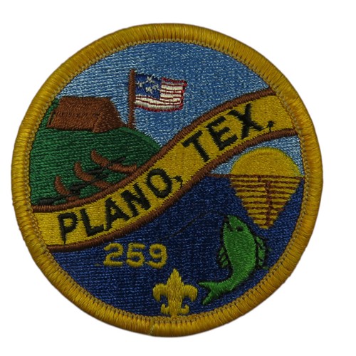 Troop 259 Plano, TEX Patch YEL Bdr (DG378) | eBay