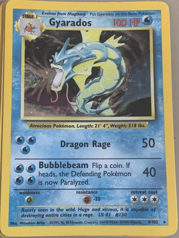 Original Gyarados Card