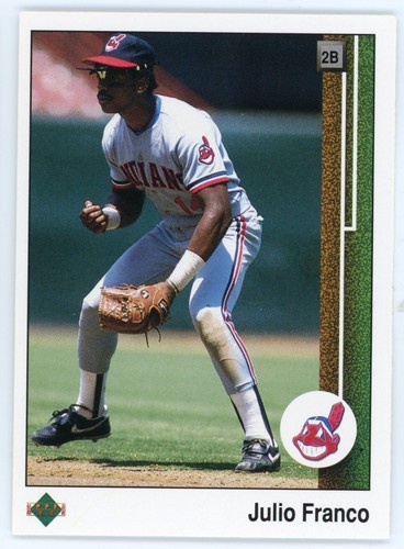 1989 Upper Deck Julio Franco Card #186 | eBay