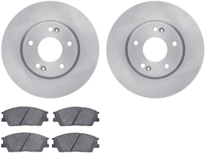 For 2020-2022 Hyundai Venue Brake Pad and Rotor Kit Dynamic Friction ...